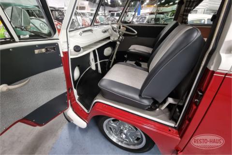 ‘64 RHD Split Screen Camper Van with Restored Harris Single-Wheel Trailer