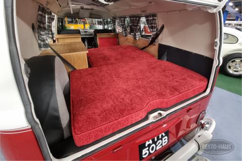 ‘64 RHD Split Screen Camper Van with Restored Harris Single-Wheel Trailer