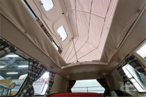 ‘64 RHD Split Screen Camper Van with Restored Harris Single-Wheel Trailer