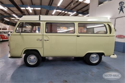 '71 RHD Light Green Bay Window Westfalia | RestoHaus